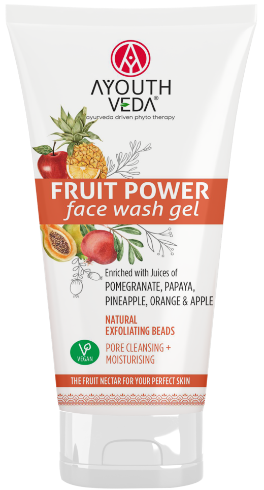 FRUIT POWER FACE WASH GEL 150 ML | Naturveda